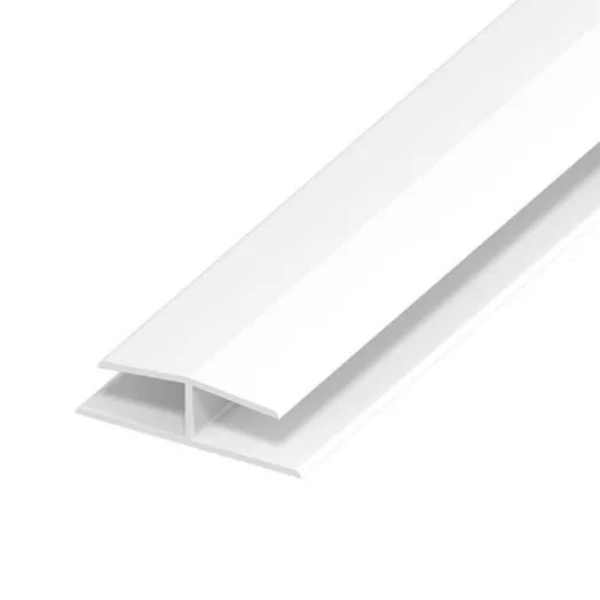 Buy Top Quality 1m Soffit Joint H Trim - PVC Plastic Board Jointing Strip