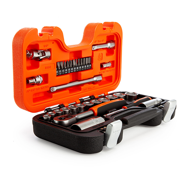 Sockets, Spanners Wrenches / Bahco Metric Socket Set and Ratchet Square ...
