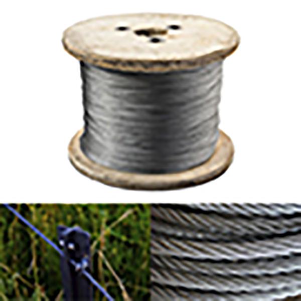 Buy Good Quality High-Quality Galvanized Steel Wire Rope Metal Cable