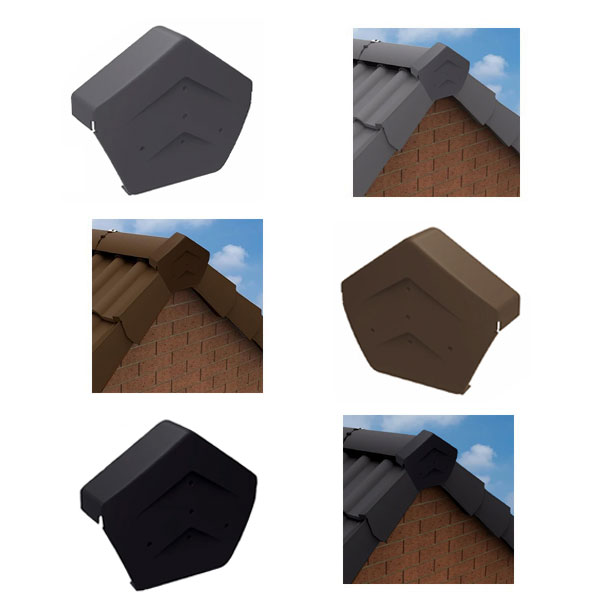 Shop Premium Quality Square Ridge End Dry Verge Roof System
