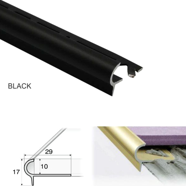 Buy Good Quality Anti-Slip Stair Nosing Edge Trim Step Edging For Tiles ...