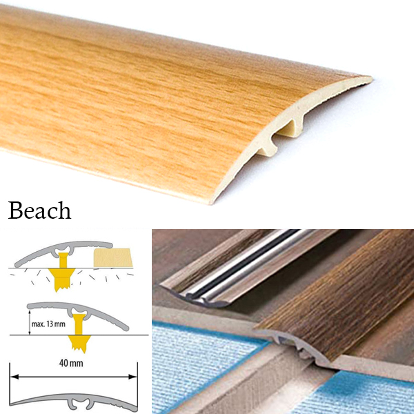 Buy High Quality Door Edging Floor Trim Threshold Self-Adhesive Wood Effect