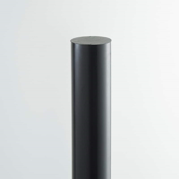 HDPE Plastic Rod Black 75mm Dia