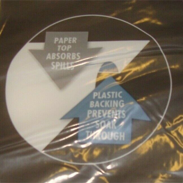 Paper Poly Backed Economy Laminated 100% Waterproof Dust Sheets Prep