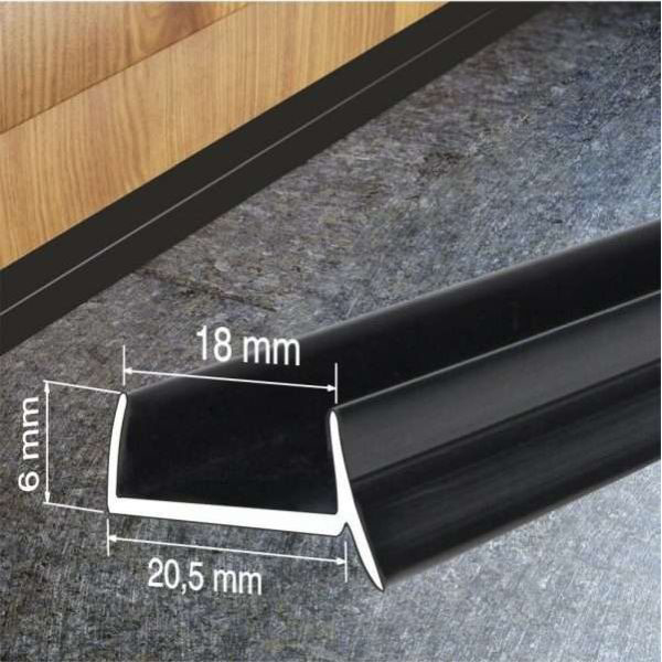 Shop Premium Quality 18mm Kitchen Plinth Sealing Strip PVC