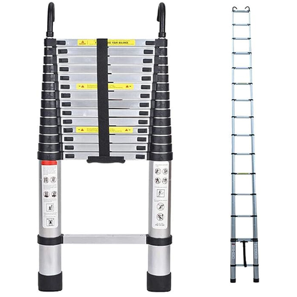 Shop Premium Quality Telescopic Loft Ladder Stainless Steel Portable ...