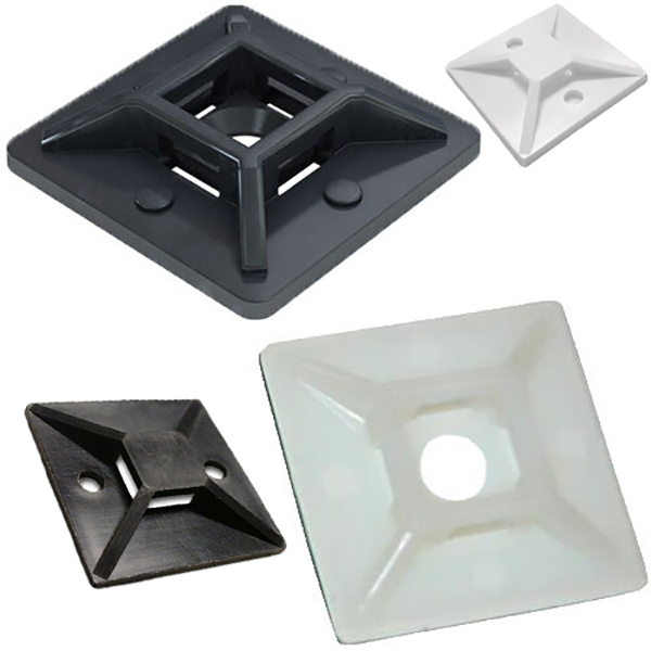 Shop High Quality Heavy Duty Cable Tie Bases (Pack of 1000)