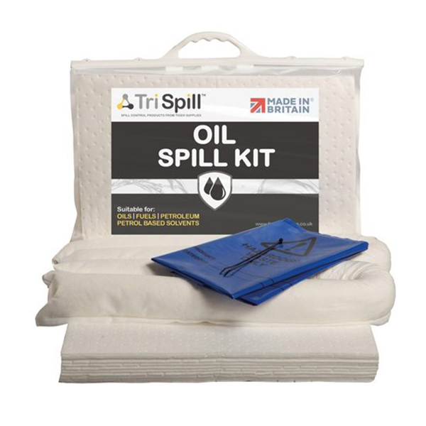 Buy Good Quality Oil Spill Response Kit Absorbs Oils Fuels and Solvents