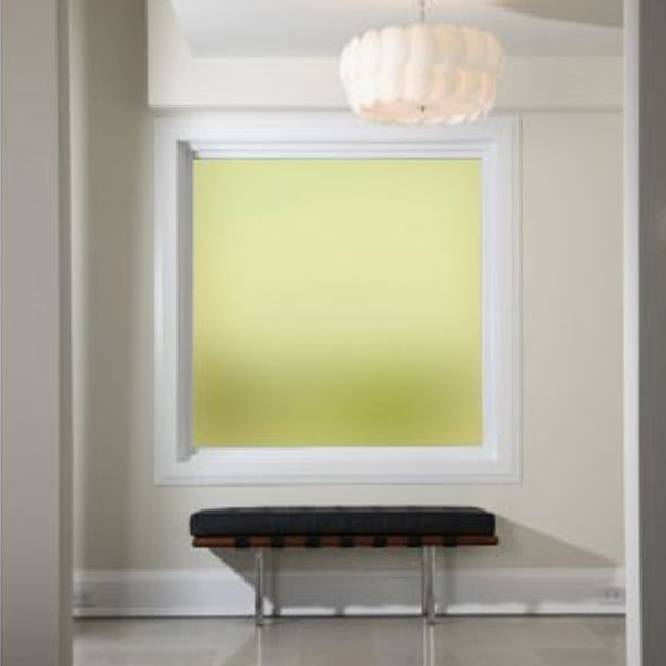 Buy High Quality Plain Yellow Frosted Window Film