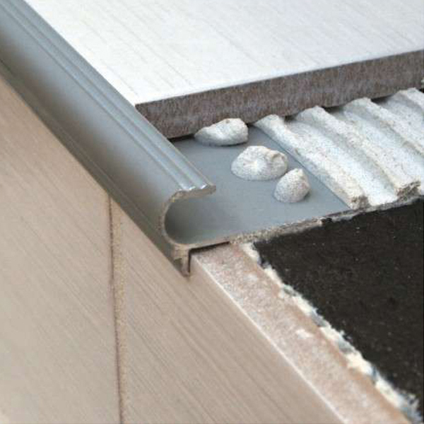 Shop High Quality Tile-In Bullnose 10mm and 12mm Flooring Matt Silver