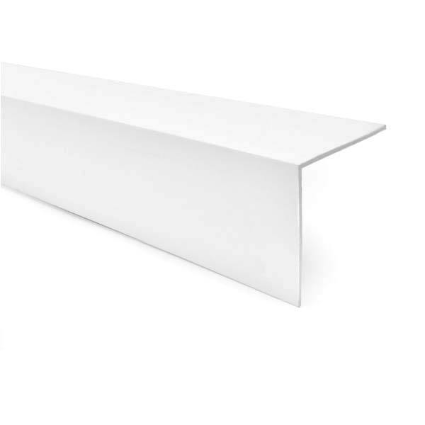 Buy High Quality White Plastic PVC Corner 90 Degree Angle Trim 1m Long